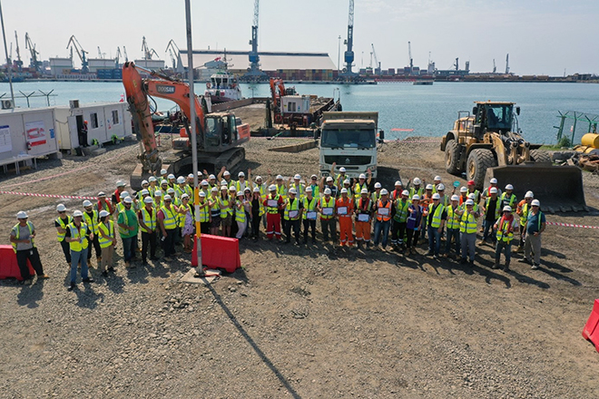 Gürcistan’daki Poti Limanı Projemiz Devam Ediyor - STFA Grup