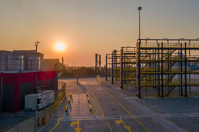 Assanport Off Dock-1 Container Terminal Project Completed - STFA Group